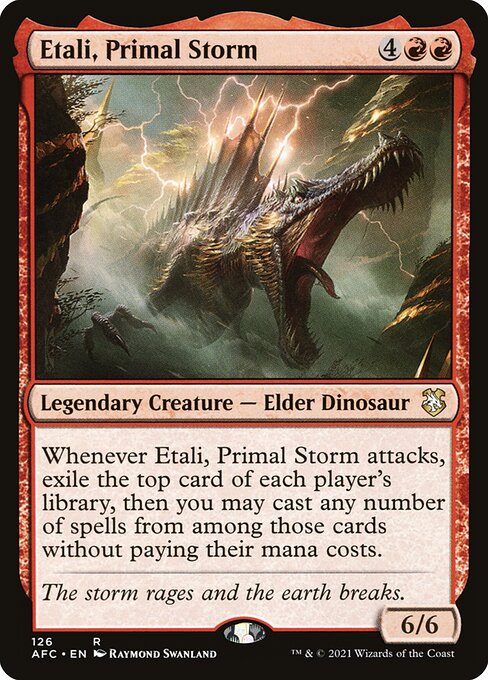 Etali, Primal Storm (126) [Forgotten Realms Commander]