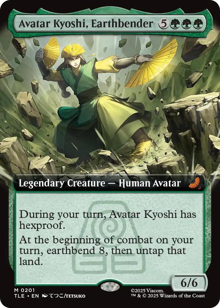 Avatar Kyoshi, Earthbender (Extended Art) (201) [Avatar: The Last Airb